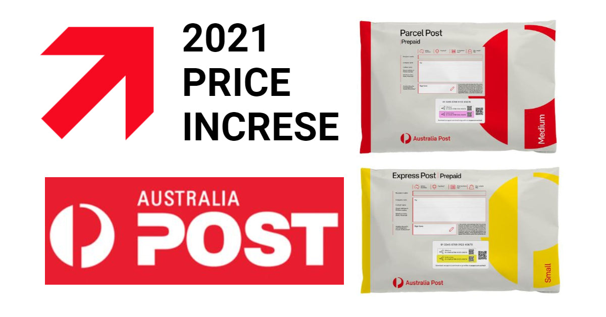 AusPost Price Changes – Effective 1st March 2021