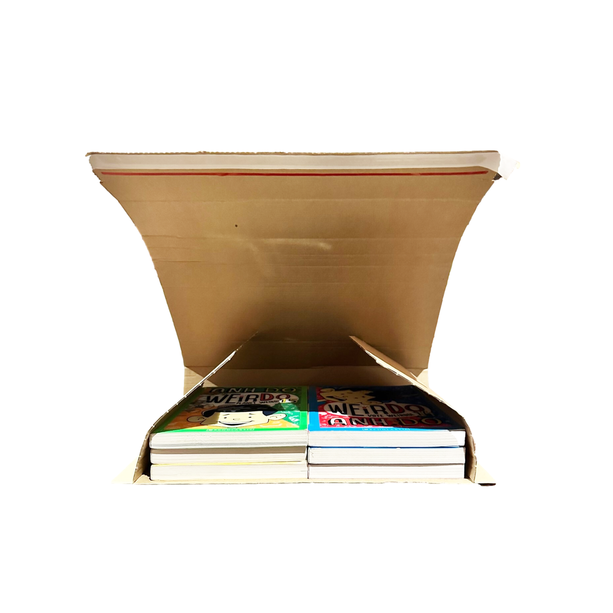 Self Sealing Book Wrap Mailing Box 302 x 215 x 80mm A4 Size [Cardboard
