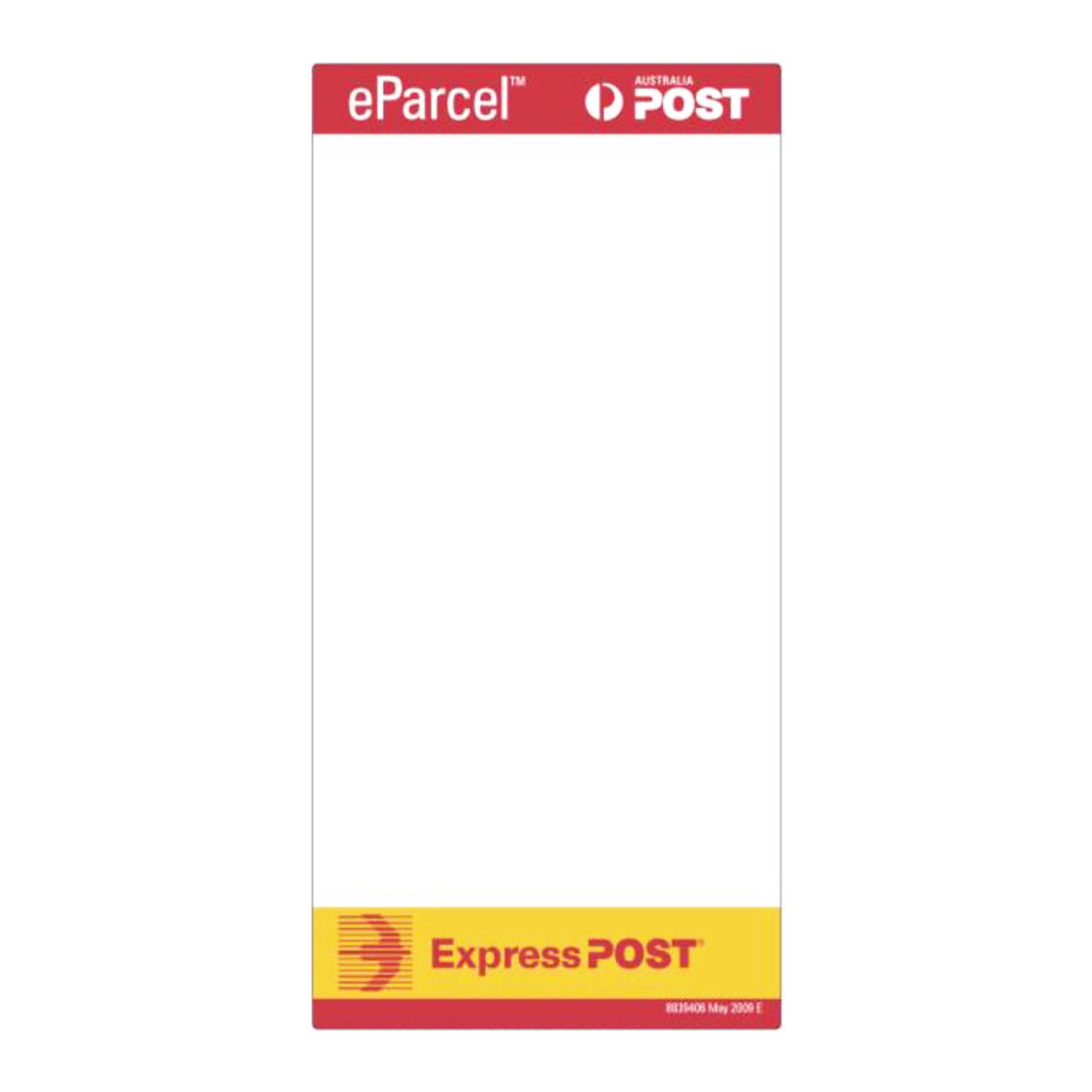 Express Post Direct Thermal Labels 100mm x 206mm Perforated 300 Labels