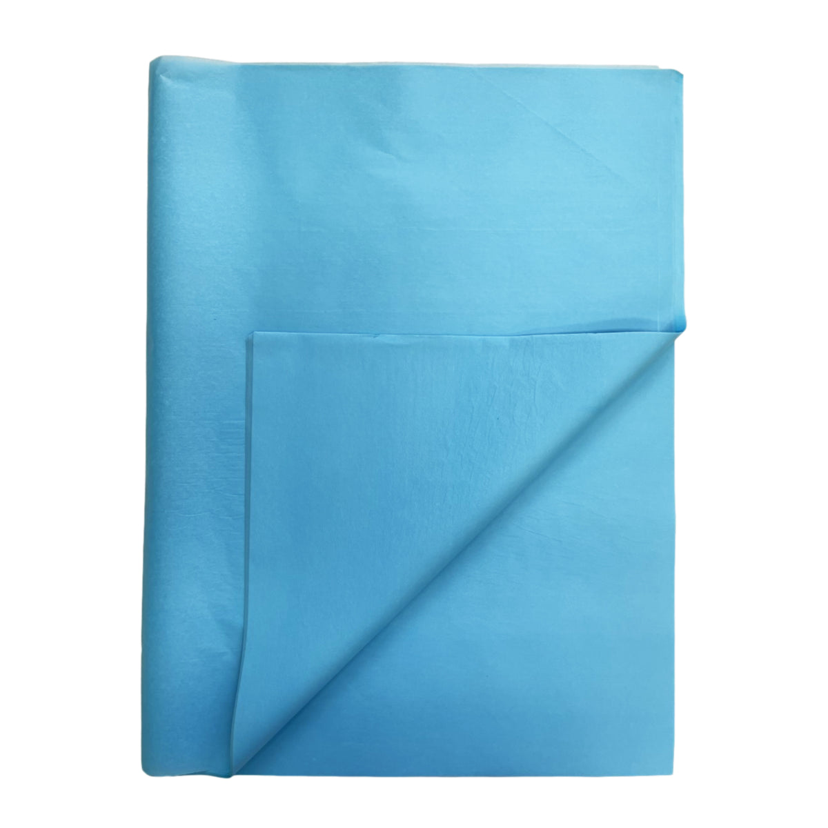 Light blue Tissue Paper 500x750mm Colour Safe Acid Free 17gsm